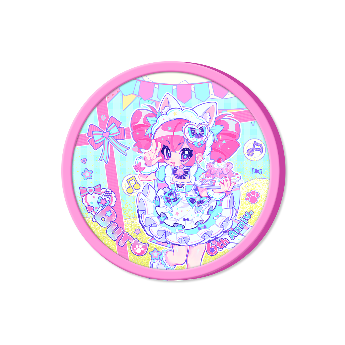 Mush Dash|Maid Sweet Date|Fluff Coasters – hasuhasugoods