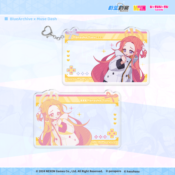 【先行販売】Muse Dash | ブルーアーカイブ| ツーショット風クリアカード – hasuhasugoods