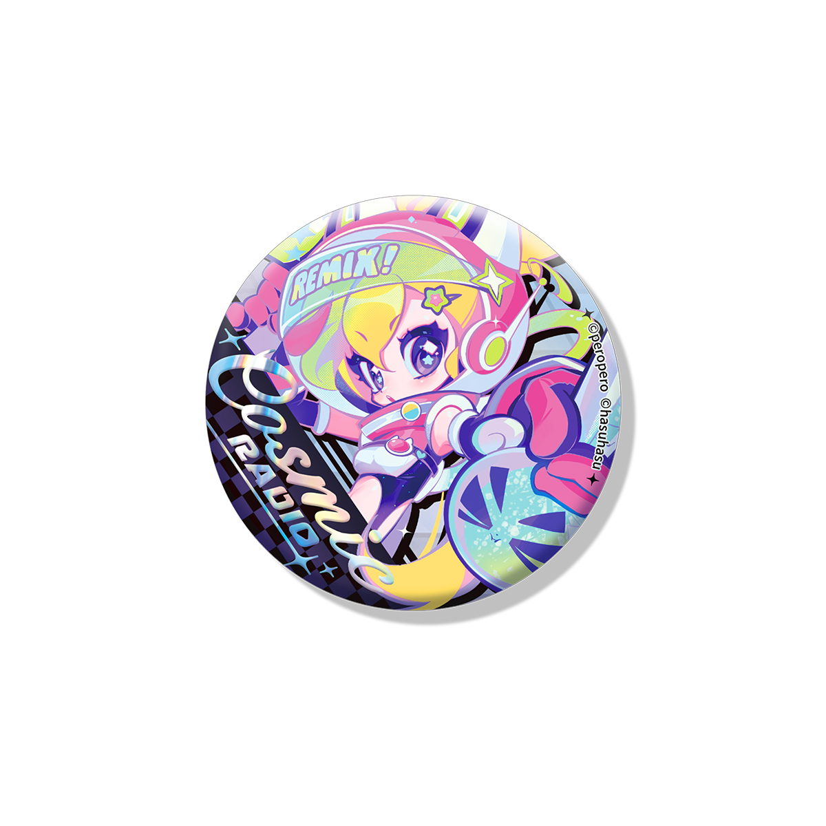 Mush Dash| Cosmic Radio | orthogonal badge – peropero store