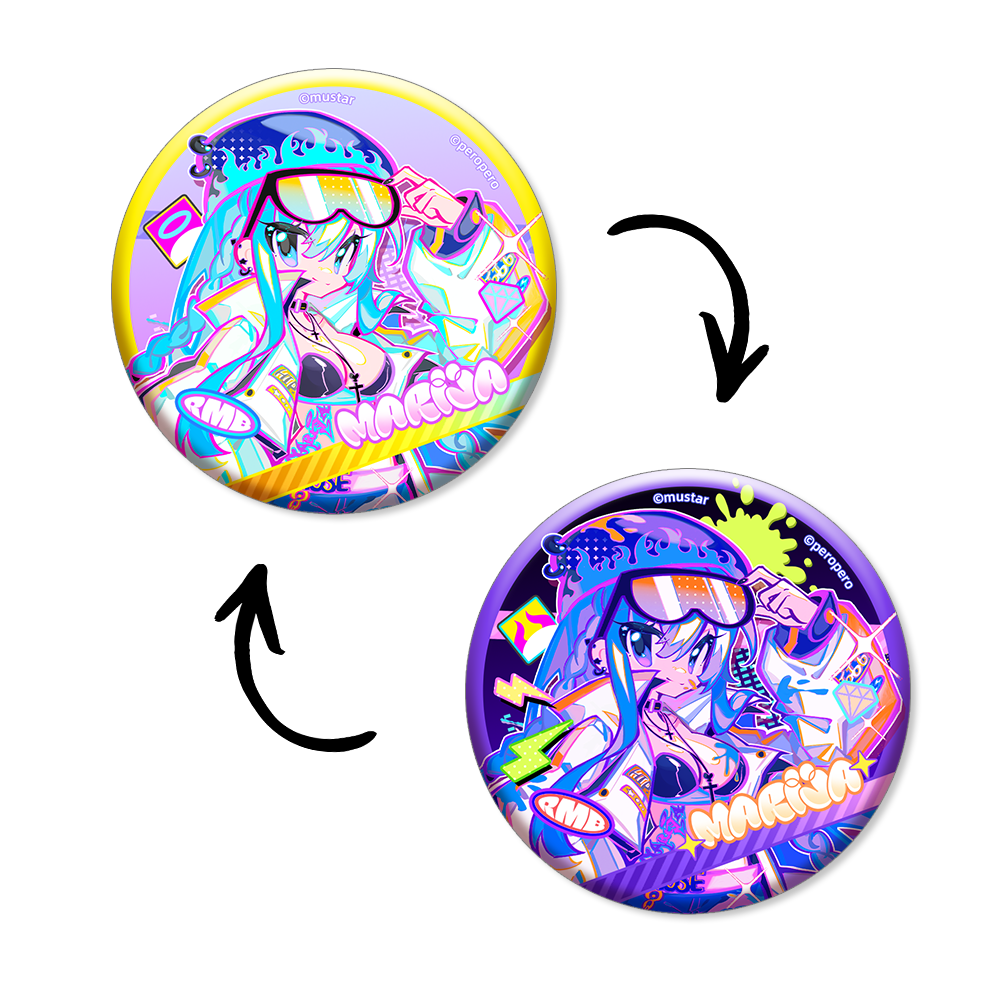 pre-sale 】Muse Dash| Rhythm Street | Raster Badge – hasuhasugoods