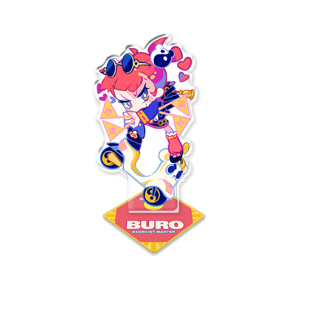 Muse Dash Exorcist Master Buro Cute Standee – hasuhasugoods