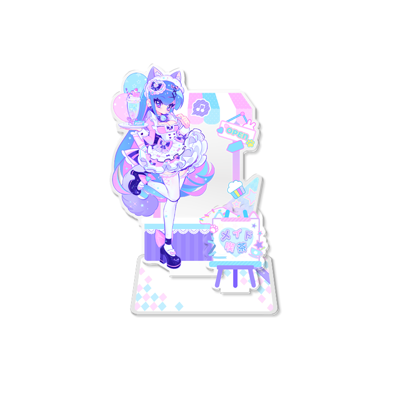 Mush Dash| Maid Sweet Date|multi-plugged signage – hasuhasugoods