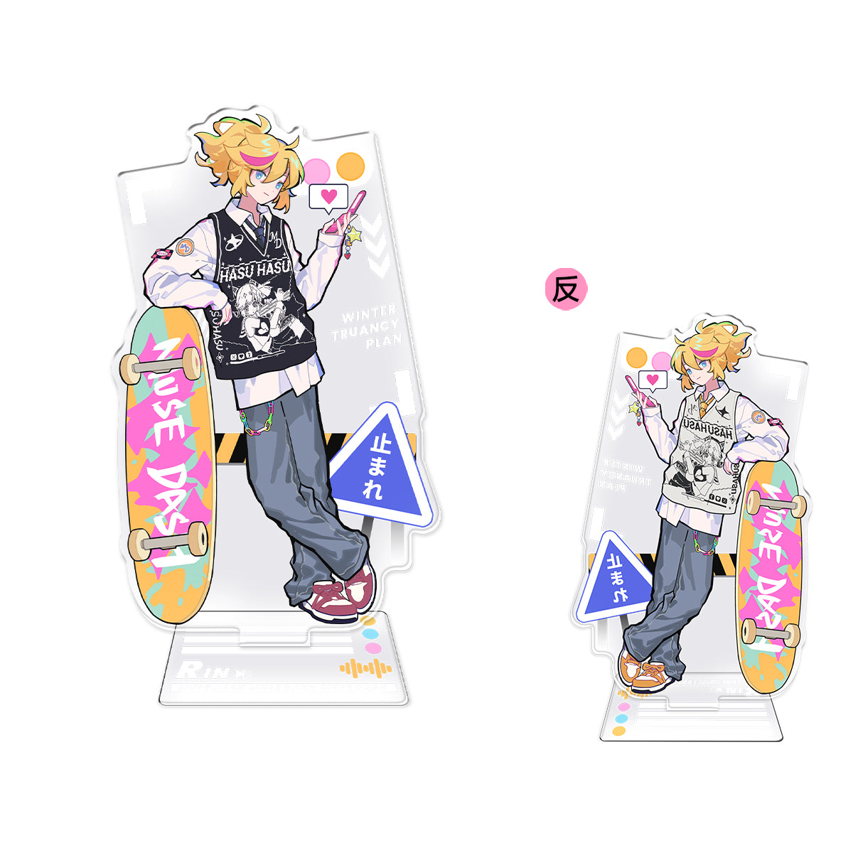 "Muse Dash" Winter Truancy Plan Acrylic Standee – hasuhasugoods